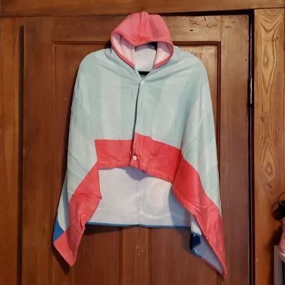 Swim | New Blue Whale Hooded Beach Towel | Poshmark